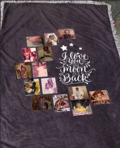 CUSTOM Love You to the Moon and Back Throw Blanket – One Creative Mind ...